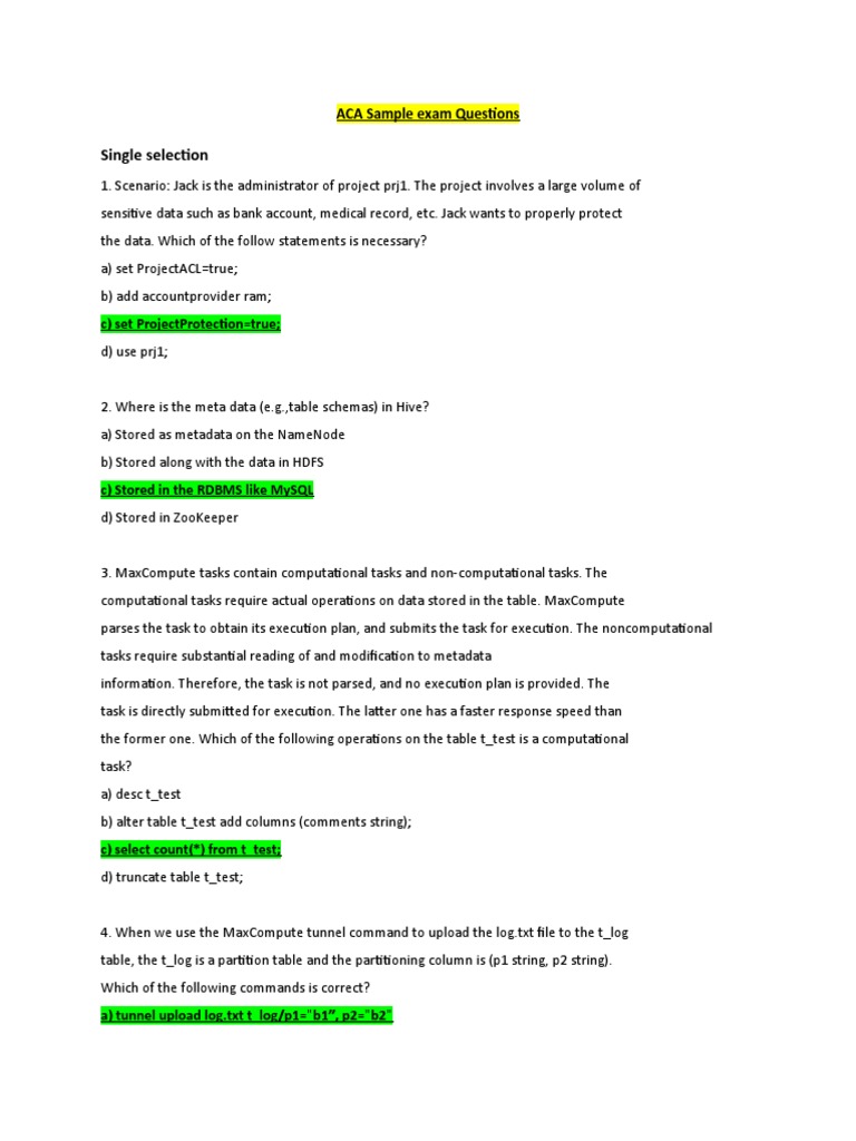 ACA BigData Consolidated Dump | PDF | Apache Hadoop | Apache Spark ACA BigData Consolidated Dump | PDF | Apache Hadoop | Apache Spark