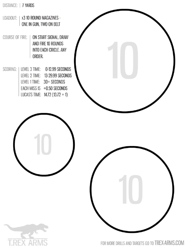 T Rex Arms Triple Ten Drill | PDF
