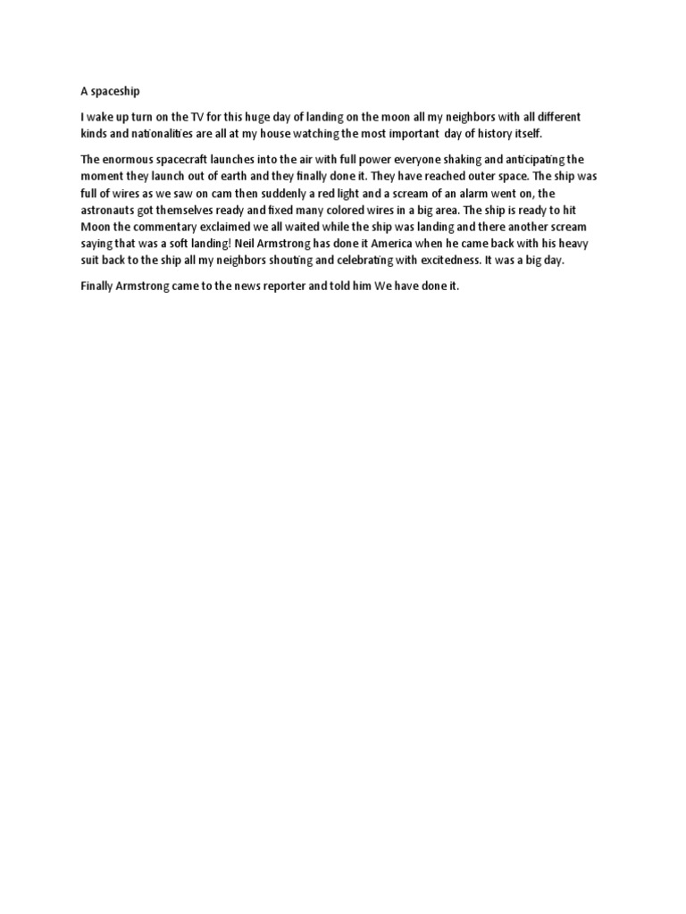 Spaceship | PDF | Science & Mathematics | Young Adult