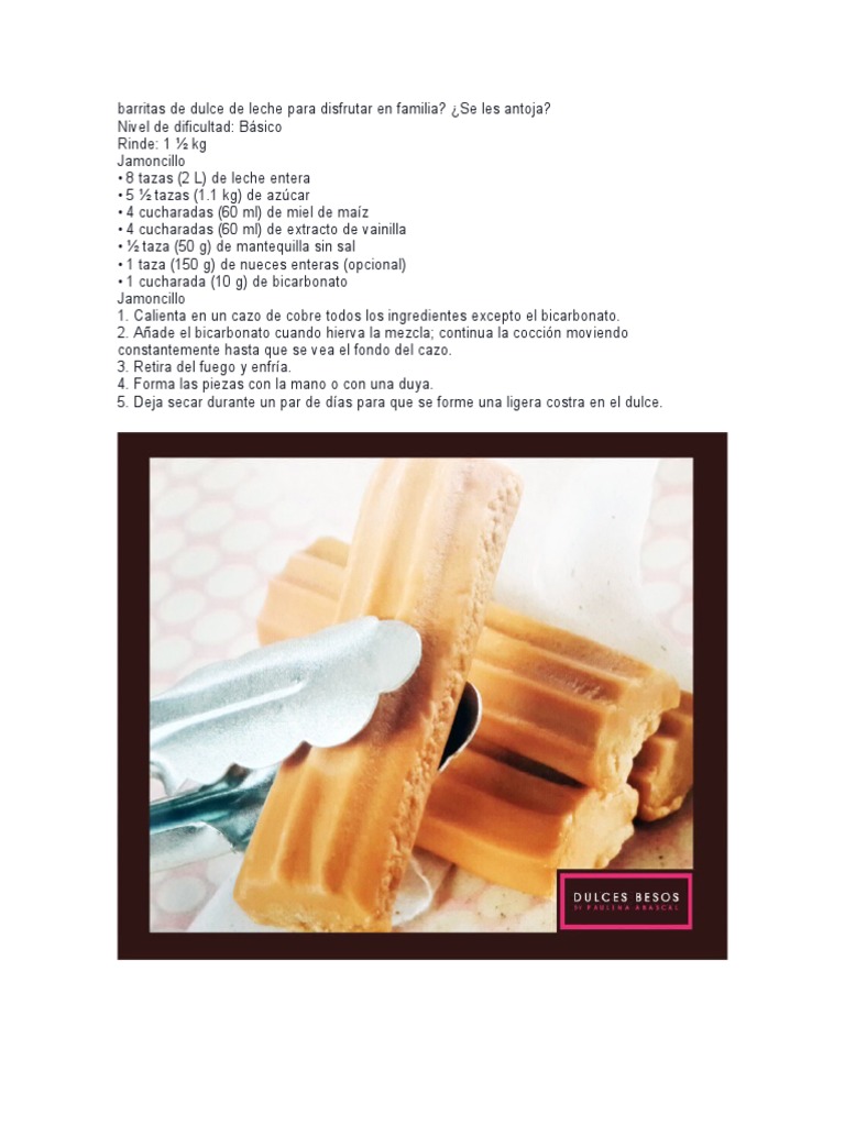 Recetas de Cocina Dulces | PDF | Helado | Galleta