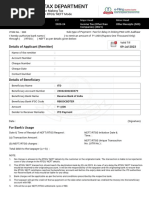 RTGS Form Sbi PDF | PDF | Services (Economics) | Banks