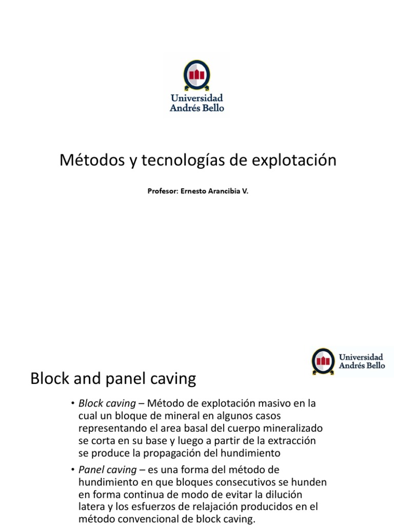 Block Caving-1 | PDF