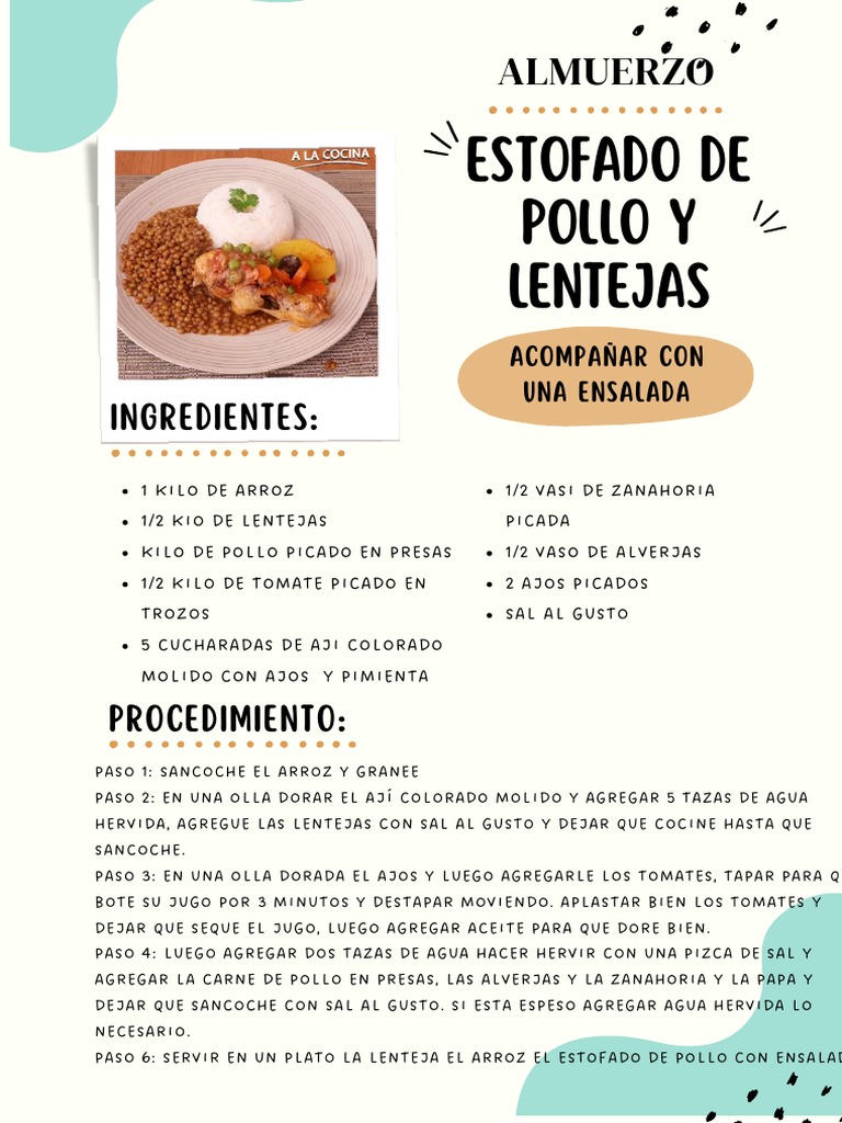 RECETAS | PDF