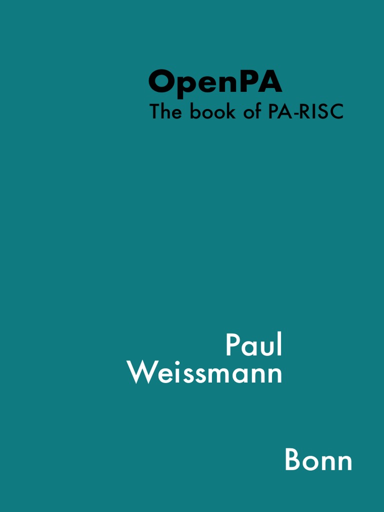 PA RISC All Info | PDF | 64 Bit Computing | Central Processing Unit
