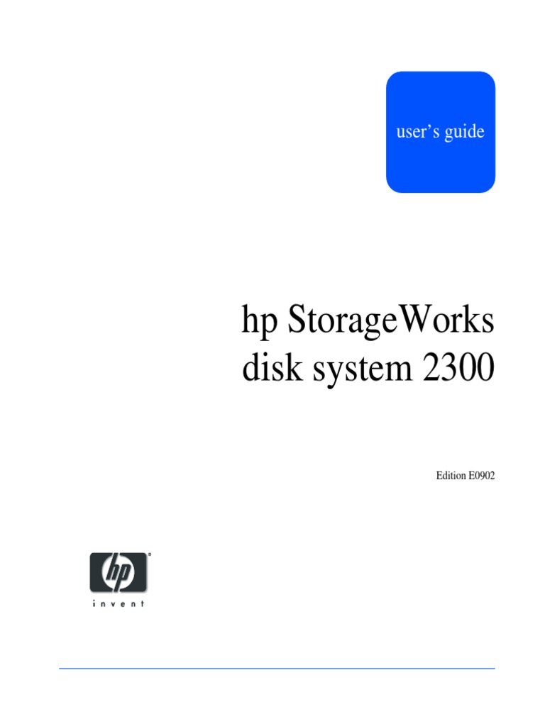 HP DISK SYSTEM DS2300 For N4000 RP7400 | PDF | Power Supply | Hard Disk ...