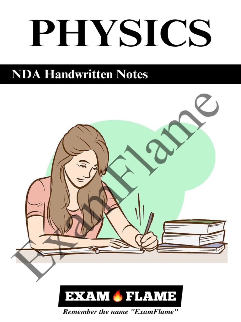 NDA Physics Notes - ExamFlame | PDF