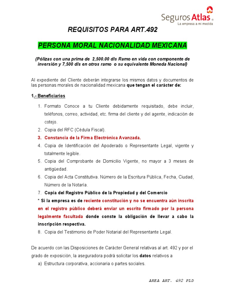 Req Art. 492 P. Moral Mexicana 2021 | PDF