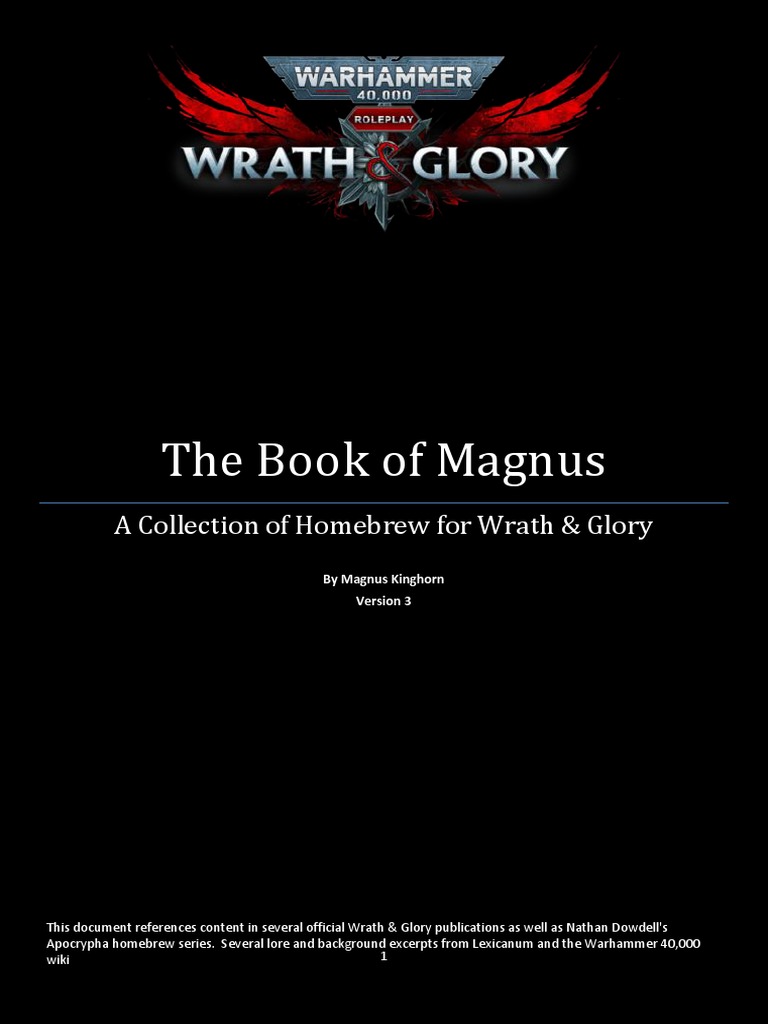 The Book of Magnus V3 | PDF | Trench Warfare | Cavalry