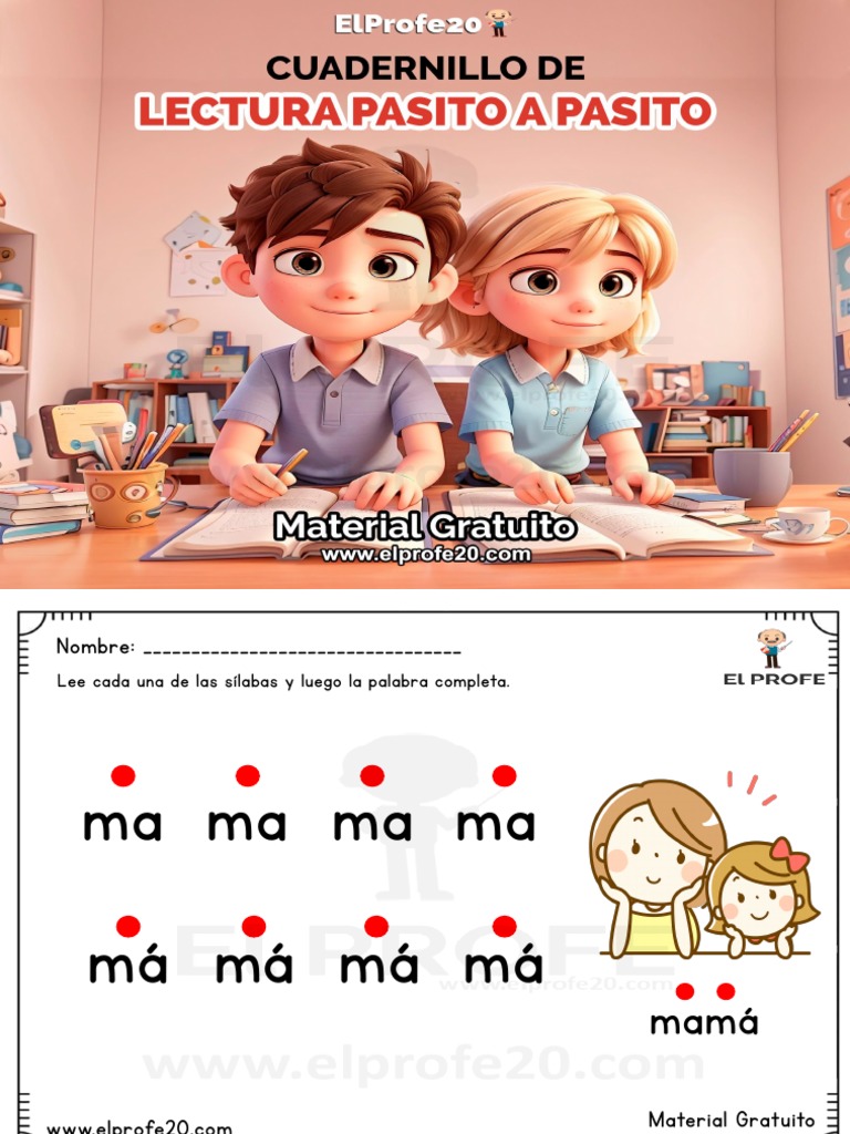 Actividades de sílabas para niños | PDF