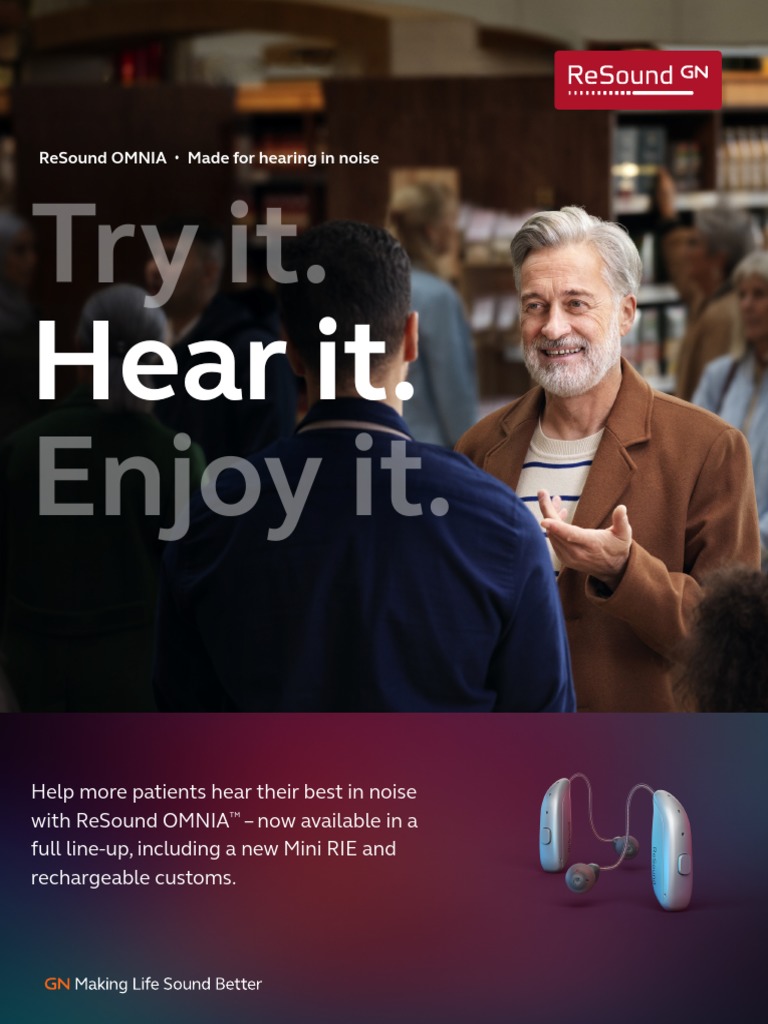 ReSound OMNIA - Professional Brochure | PDF | Hearing Aid ...