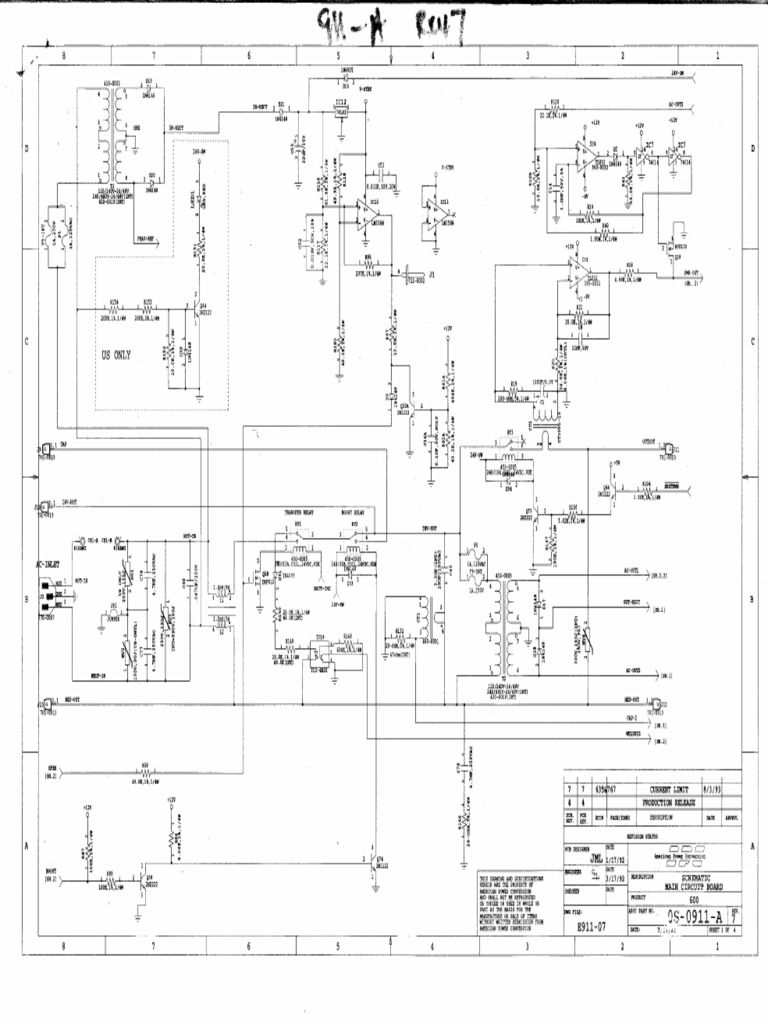 Apc Smart Ups 600 Chassis 640 0911 A | PDF