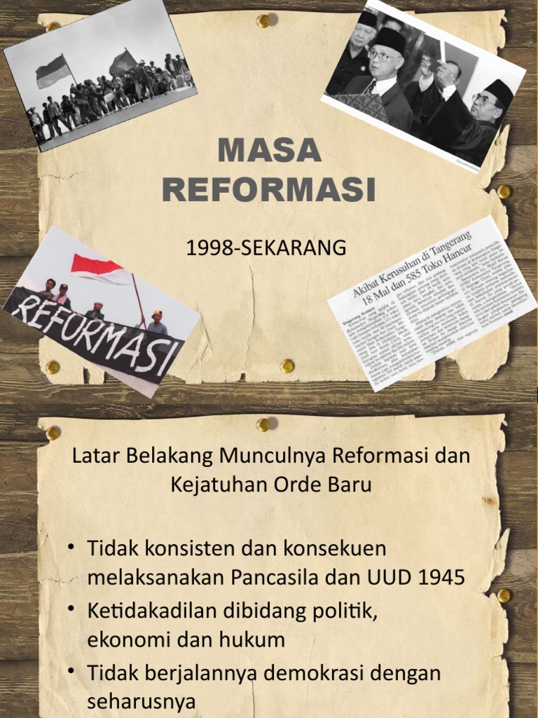 Tugas Sejarah Reformasi Pdf