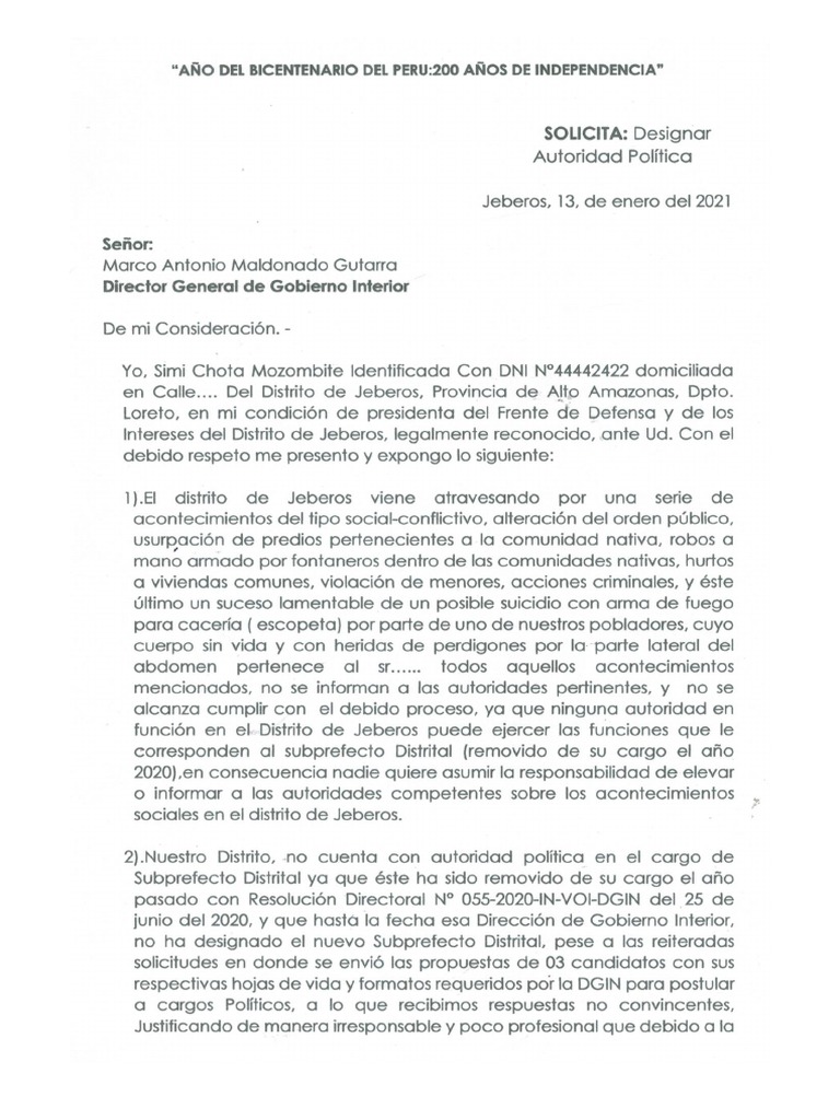 Documentos Varios | PDF