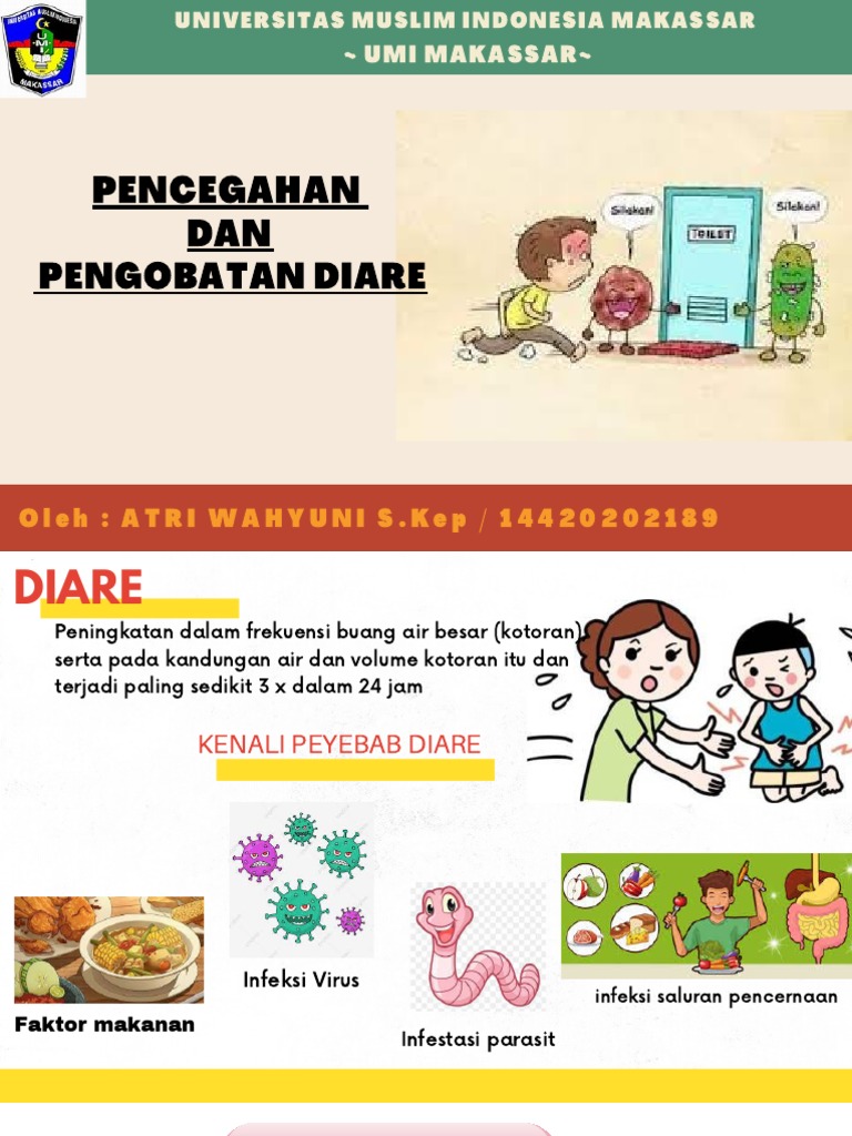 poster pencegahan diare | PDF