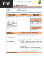 Sesion Uso de La Mayúscula y El Punto | PDF | Evaluación | Cognición