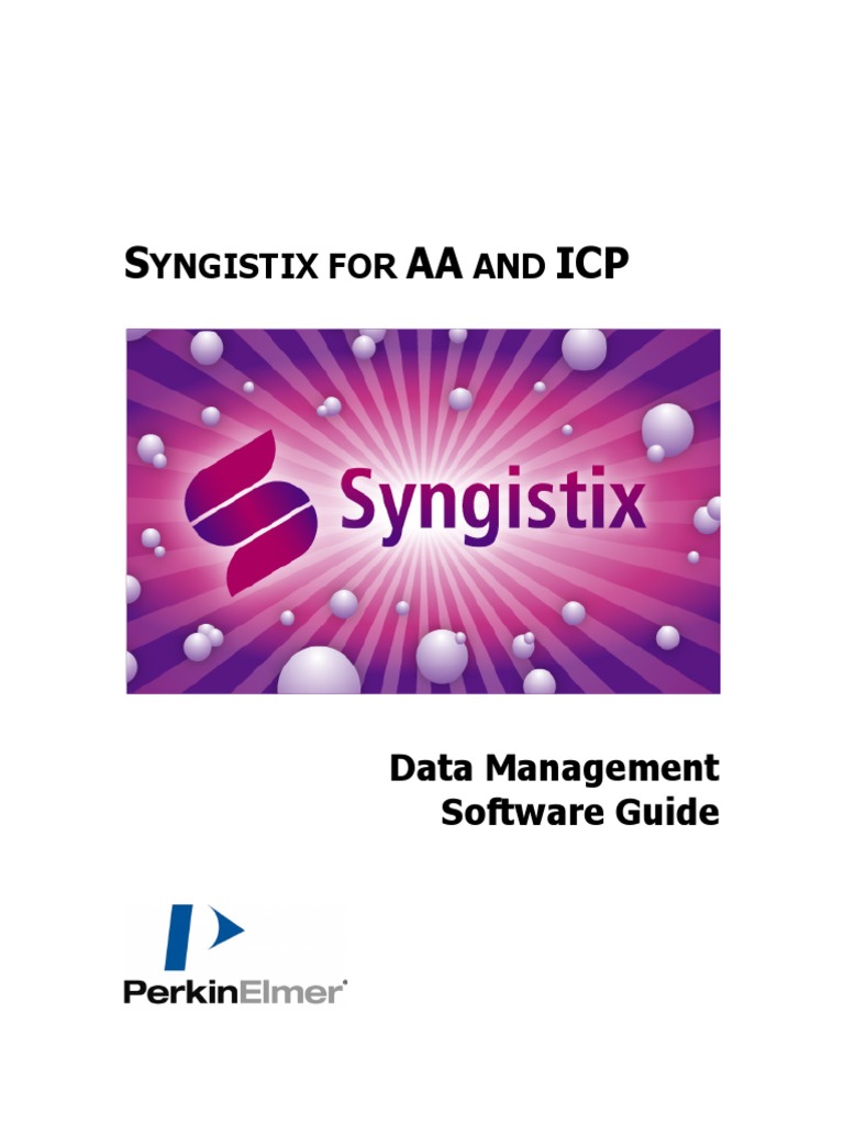09931146E Syngistix Data Manager Guide | PDF | Computers