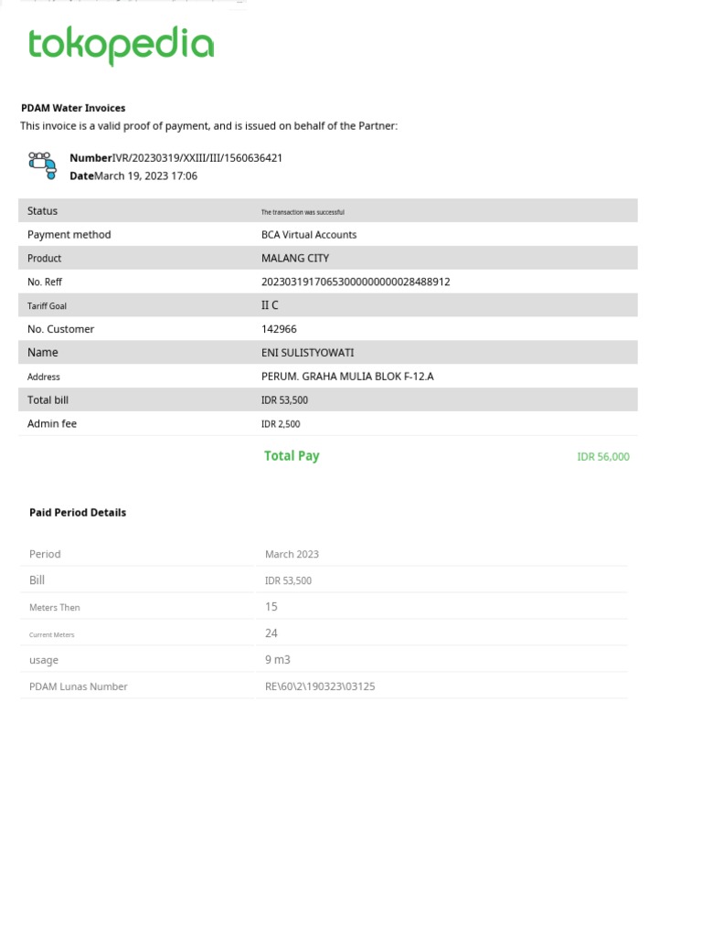 Invoice March 23 | PDF