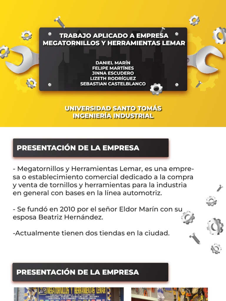 Presentación de La Empresa | PDF | Business | Economias