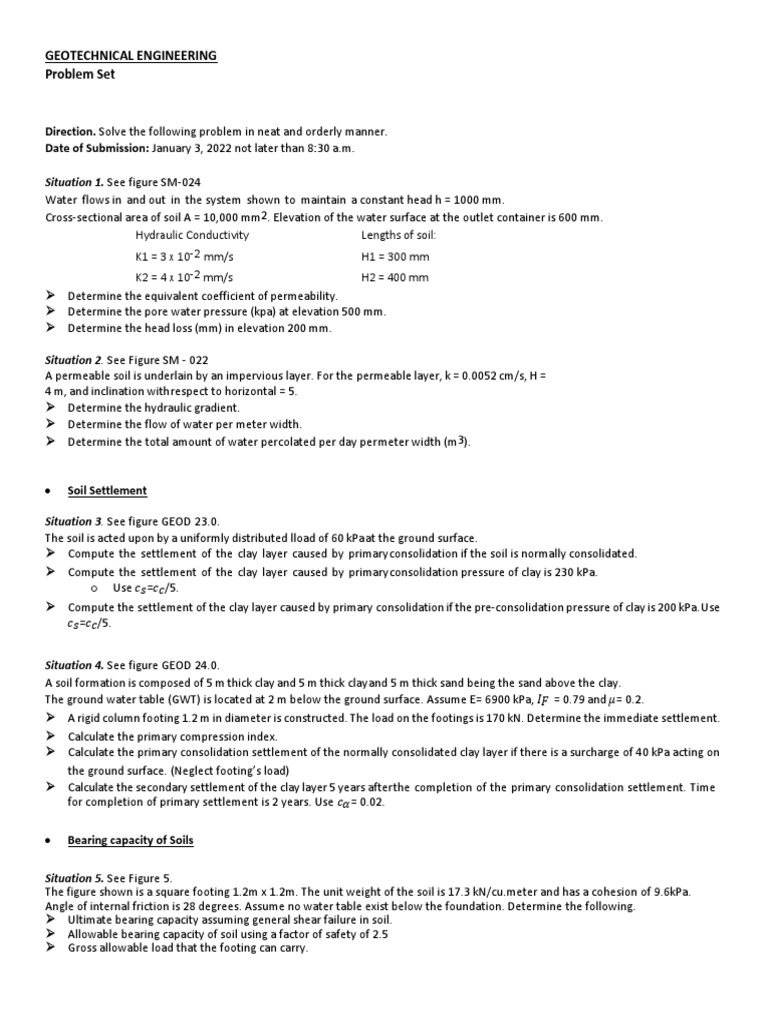 GEOTECHNICAL ENGINEERING Plates | PDF | Chemical Engineering | Horticulture