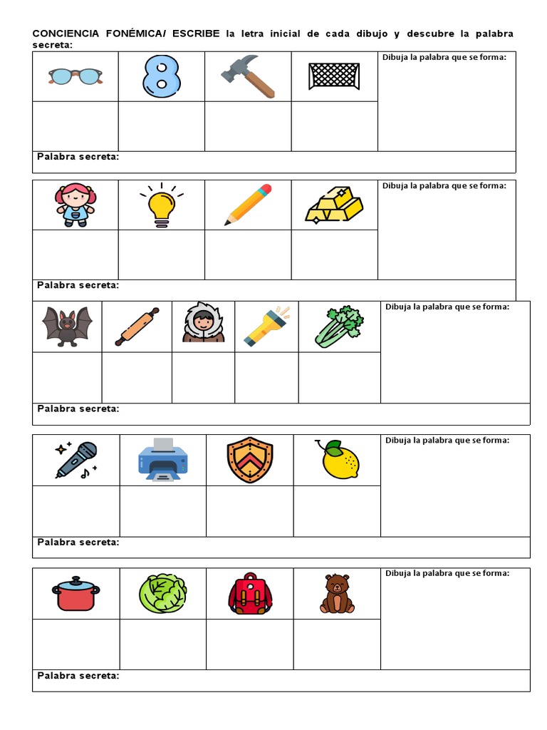 Conciencia fonémica | PDF