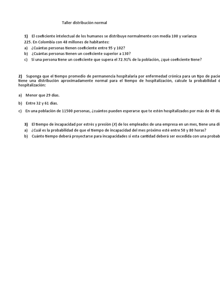 Distribución Normal | PDF