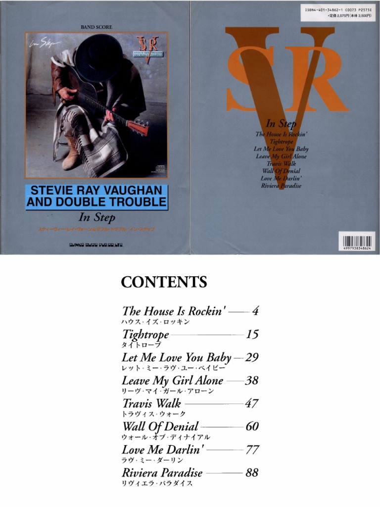 Stevie Ray Vaughan - in Step FULL SCORE | PDF