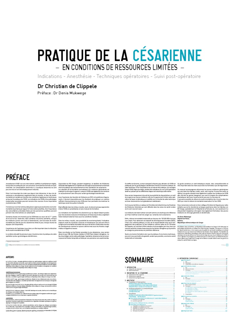 226.cesarienne Inner 2019 03 | PDF | Césarienne | Anesthésie
