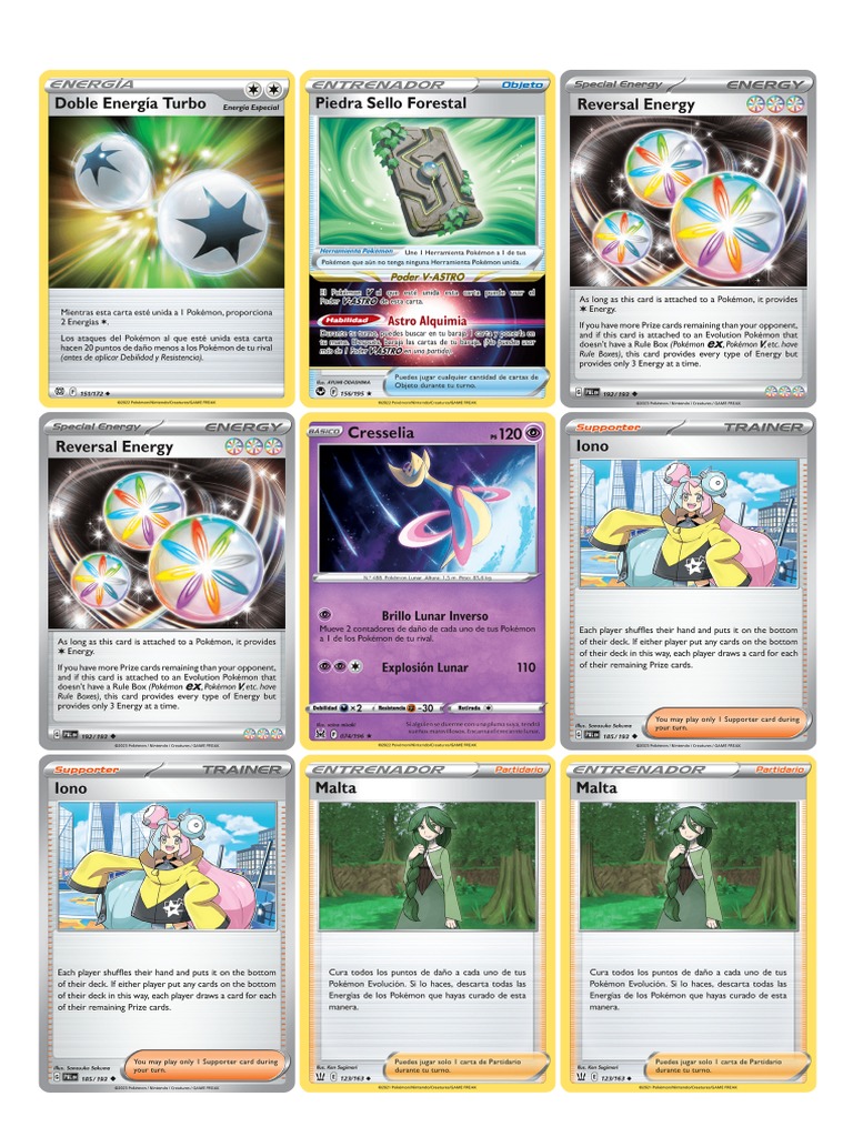 Cartas Pokemon | PDF