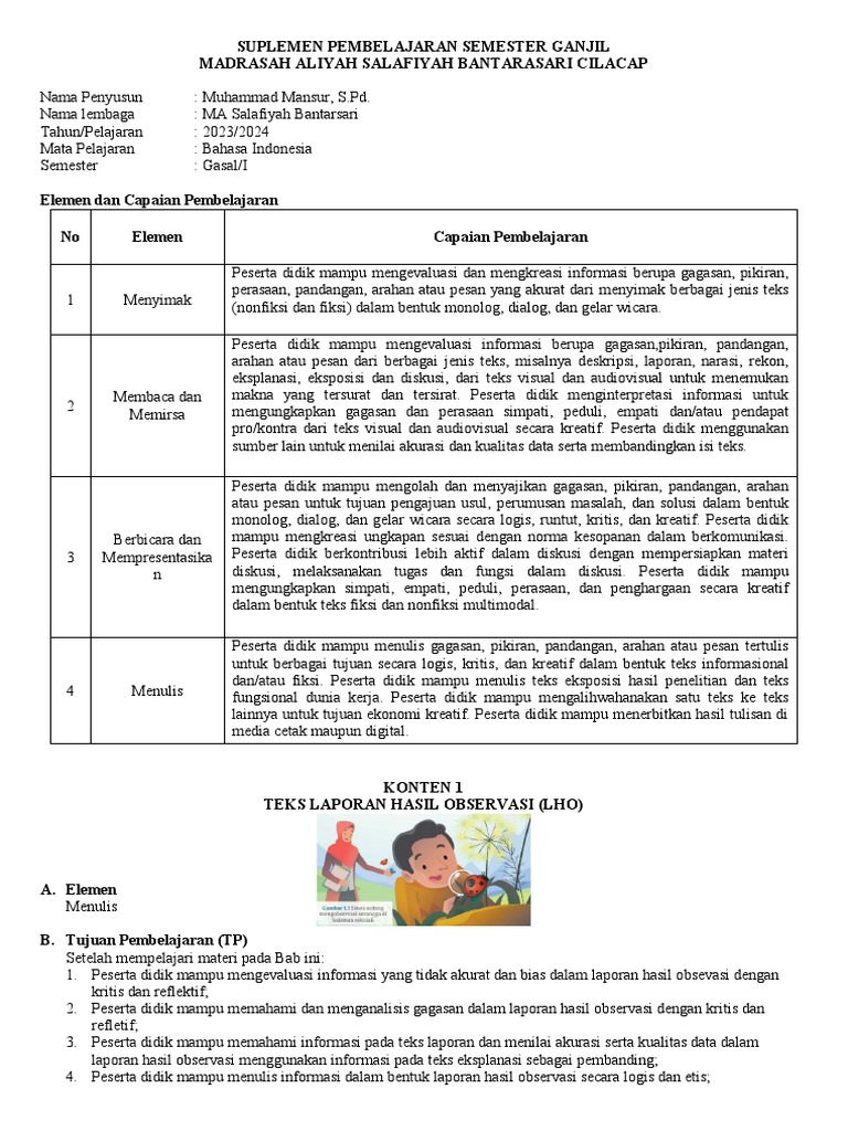 Suplemen X Ganjil Bindo | PDF