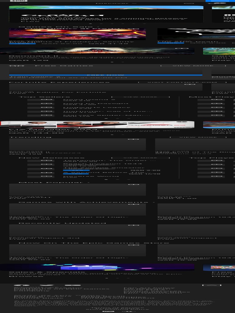 Epic Games Store Download & Play PC Games, Mods | PDF | Video Game ...