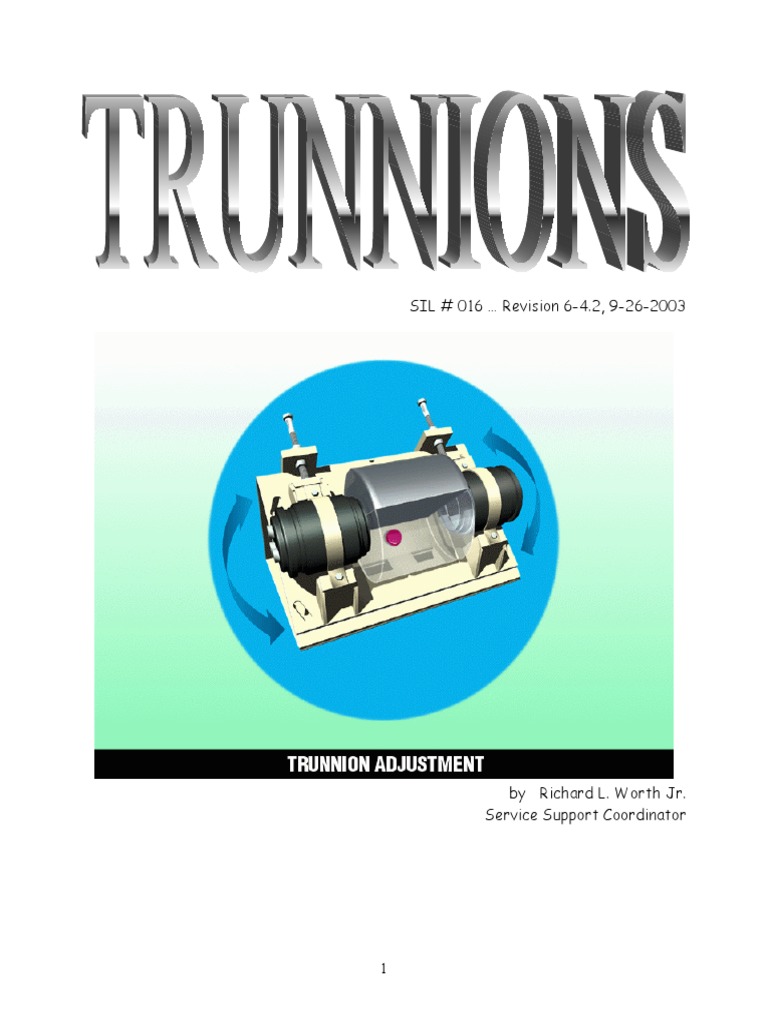 016-Trunnions-rlw | PDF