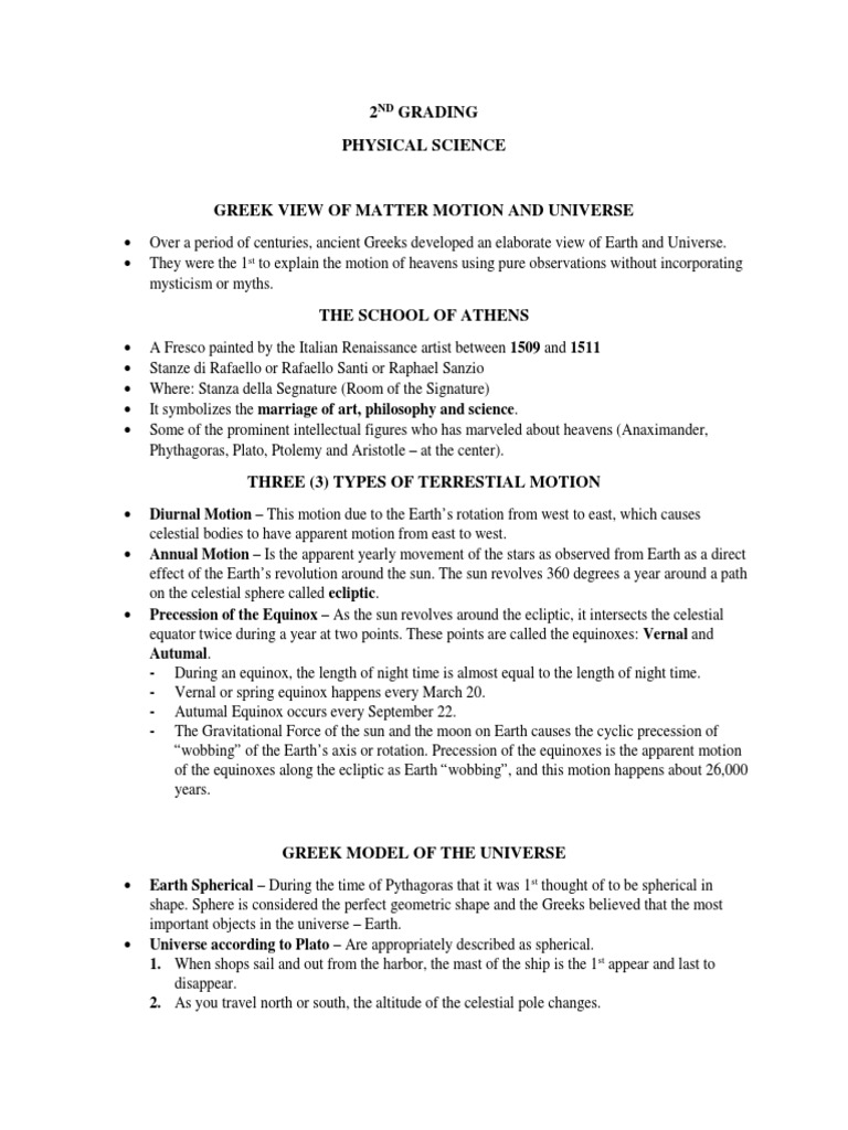 Physical Science 2nd Grading Reviewer | PDF | Light | Waves