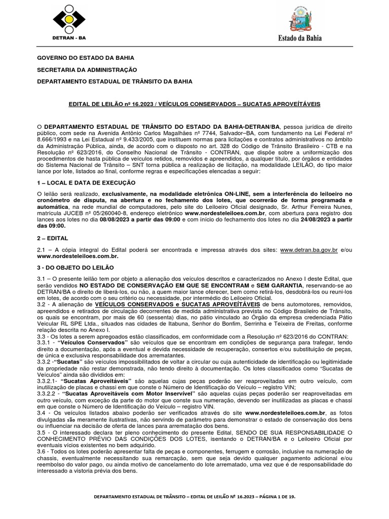 Leiloes 1781998 | PDF | Direito