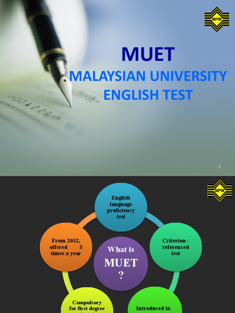 Introduction To Muet 2021 | PDF | Multiple Choice | Standardized Tests
