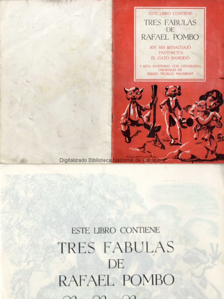 Tres fábulas de Rafael Pombo | PDF