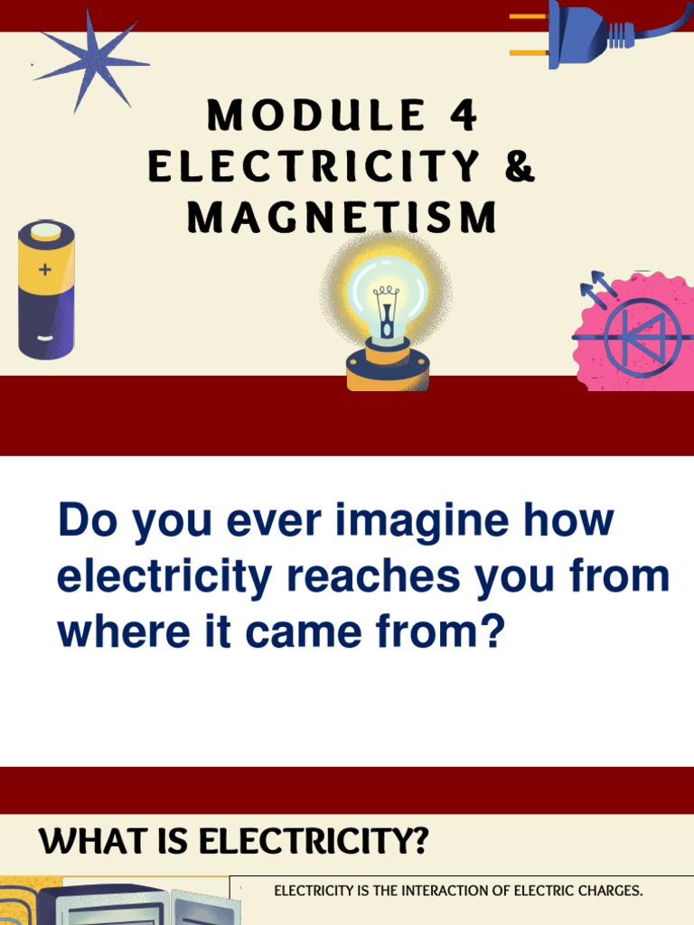 q4 Electricity and Magnetism | PDF | Electricity | Magnetic Field