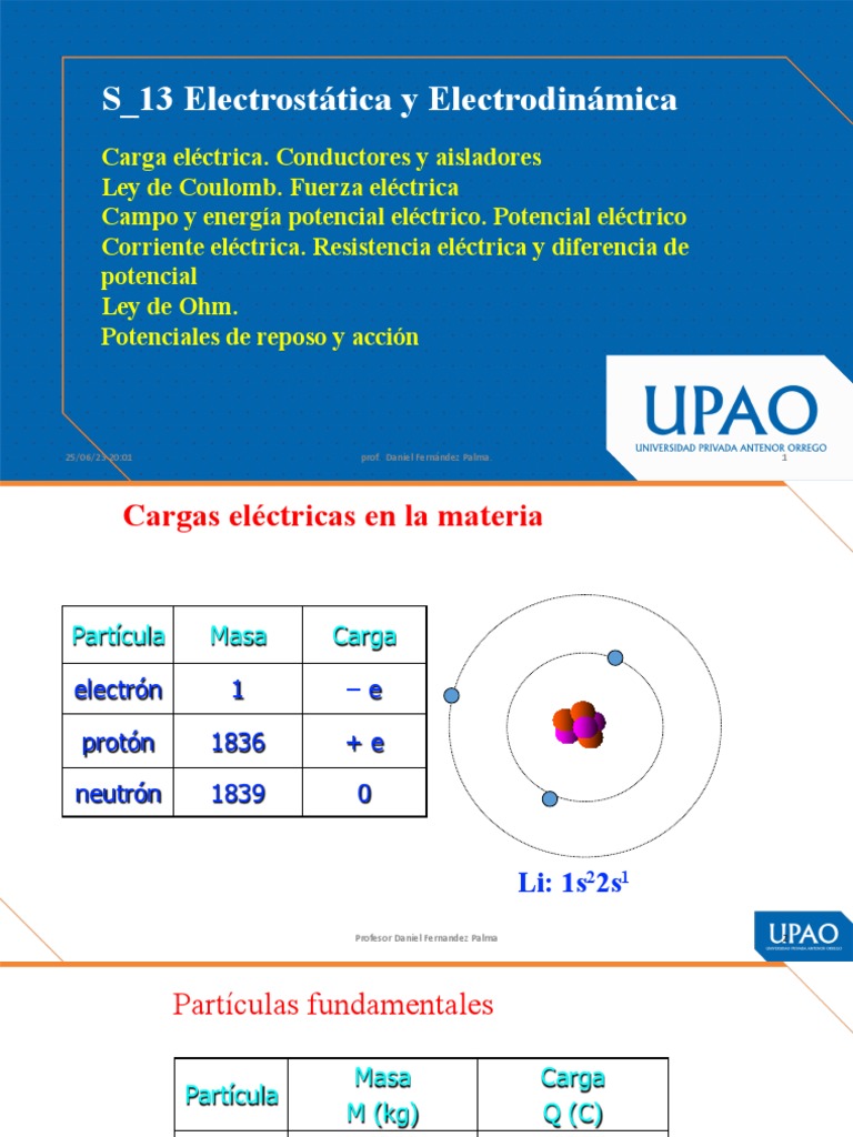 S - 14 Electrostatica y Electrodinamica | PDF | Corriente eléctrica ...