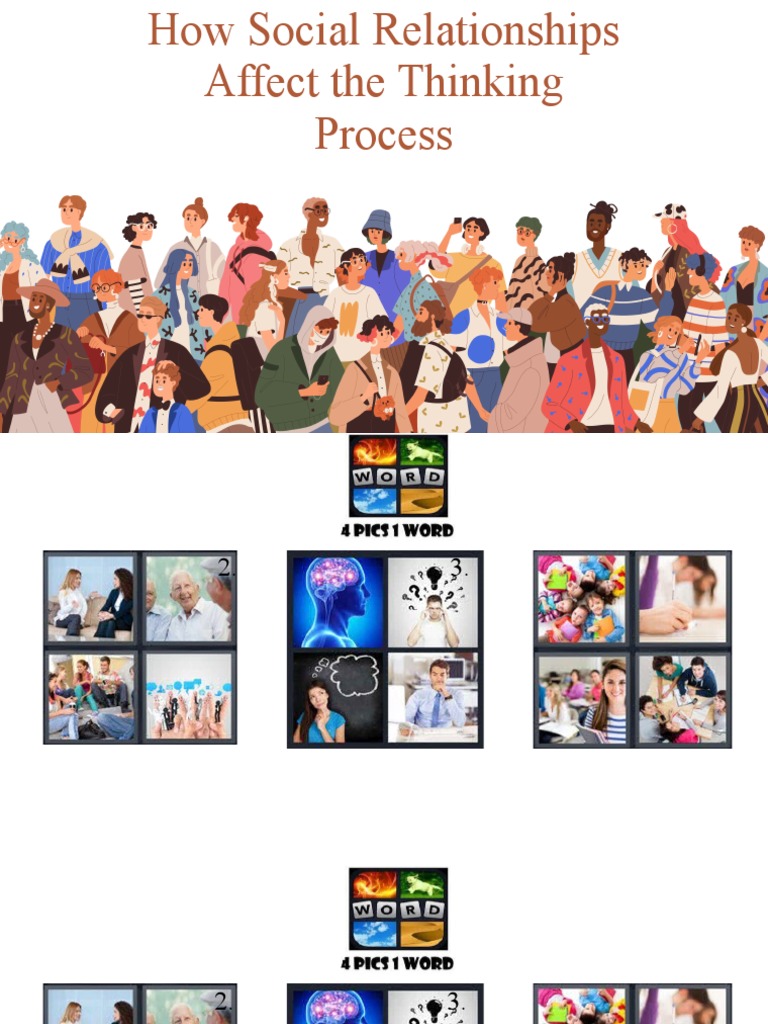 Social Relationships Shape Thinking Processes | PDF | Wellness