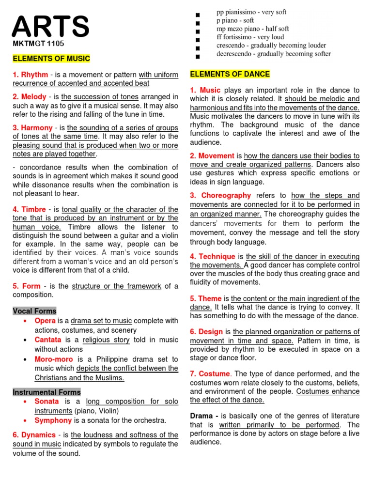 Art Appreciation Reviewer (Congrats! Pasado Ka) | Download Free PDF ...