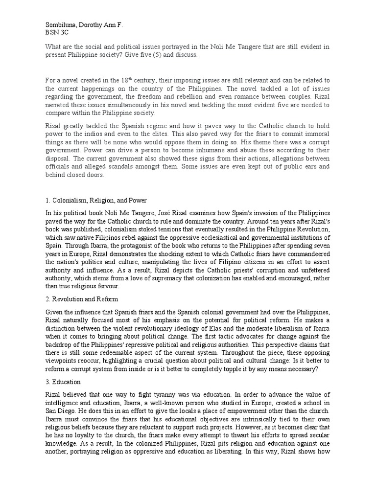Essay | PDF | Philippines