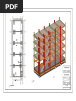 ES-01-Planta Estructural de Distribucion de Columnas, Elevacion Estructural y Detalles | PDF
