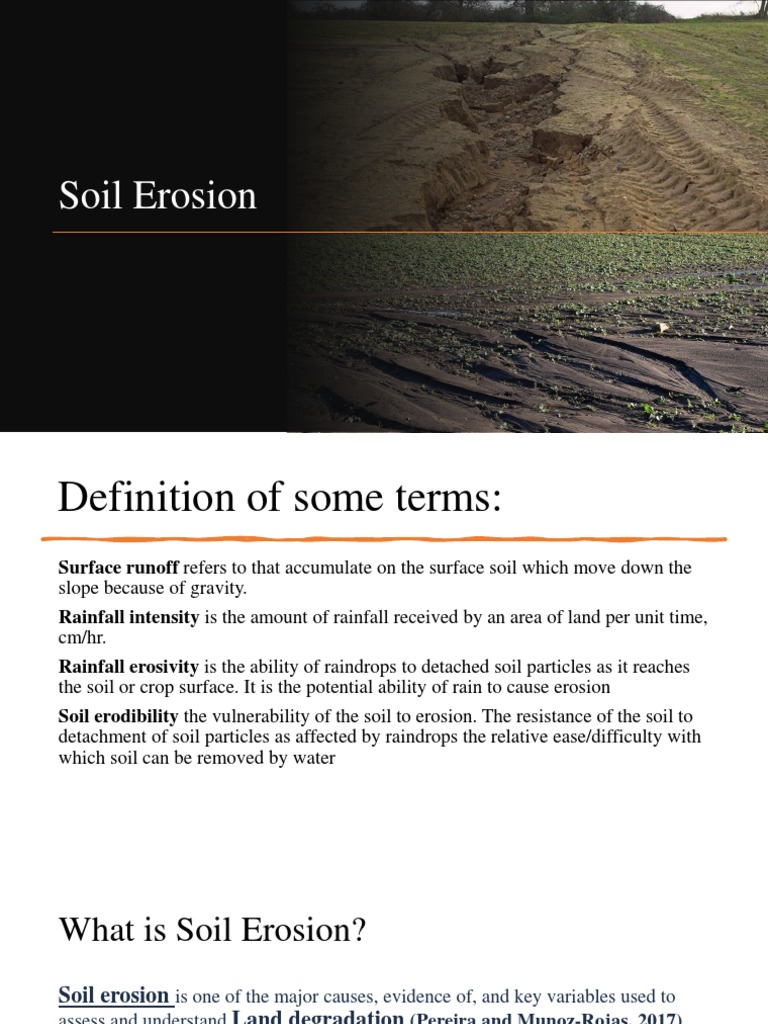 UNIT 8 - Soil Erosion | PDF | Erosion | Soil