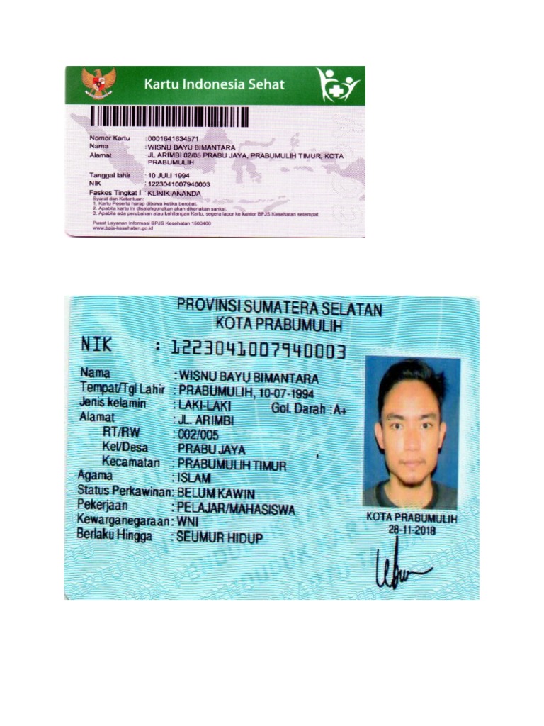 DR Wisnu KTP BPJS | PDF DR Wisnu KTP BPJS | PDF