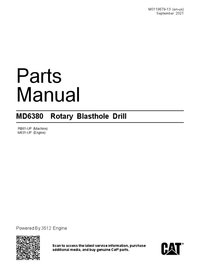Part Manual MD6380 - RB61-UP | PDF | Fuel Injection | Engines