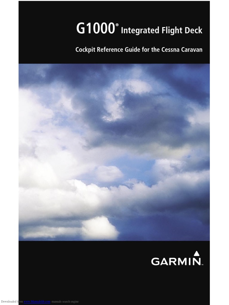 Garmin G1000 Cockpit Reference Guide | PDF