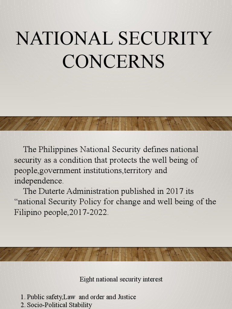 NSTP 1 Philippine National Security | PDF