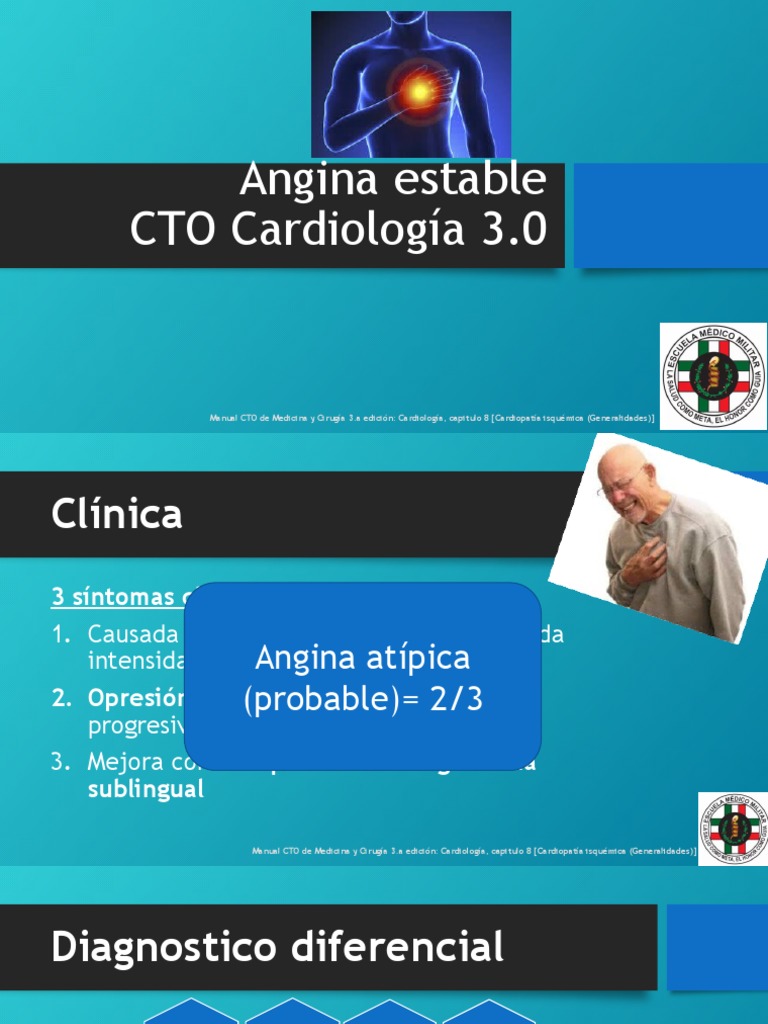 Angina Estable | PDF | Cirugía de bypass de la arteria coronaria ...