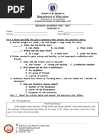 Pabula Worksheet | PDF | Language Arts & Discipline