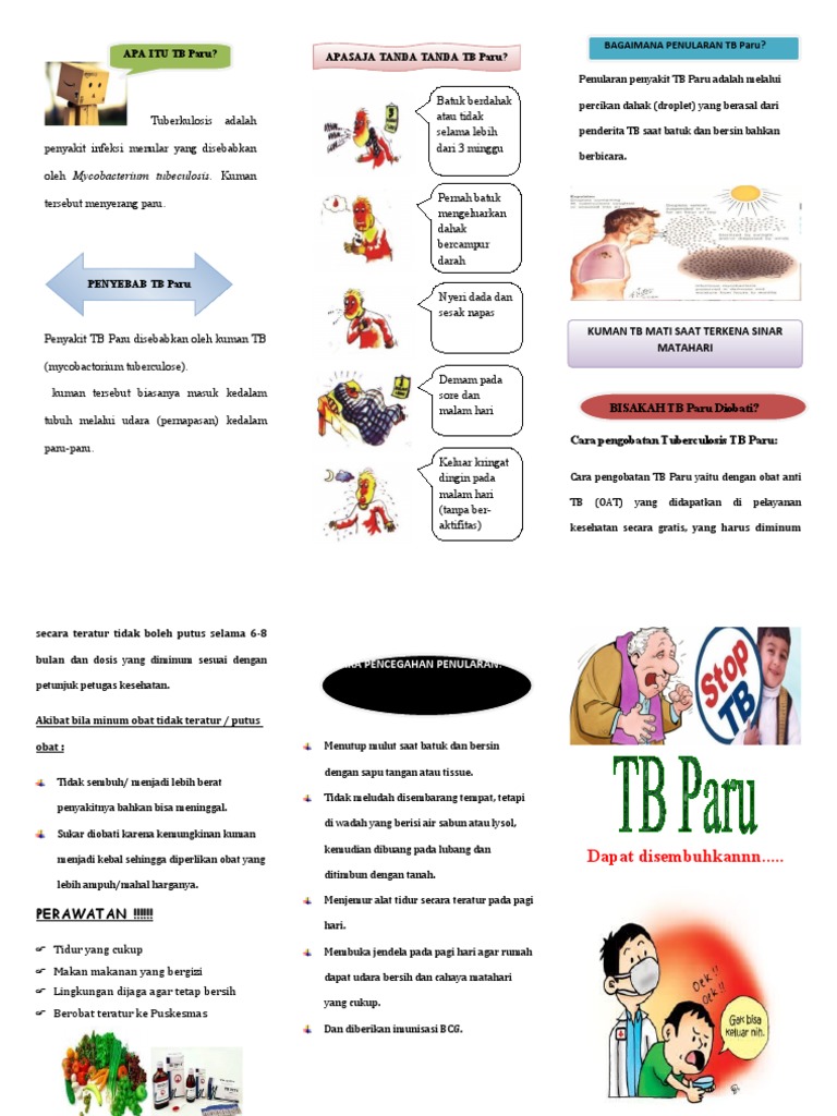 Leaflet TB Paru | PDF