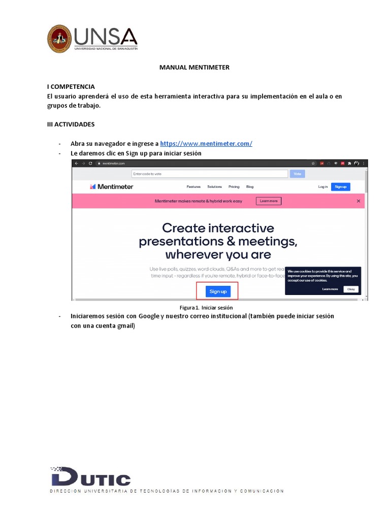 Tutorial Mentimeter Pdf